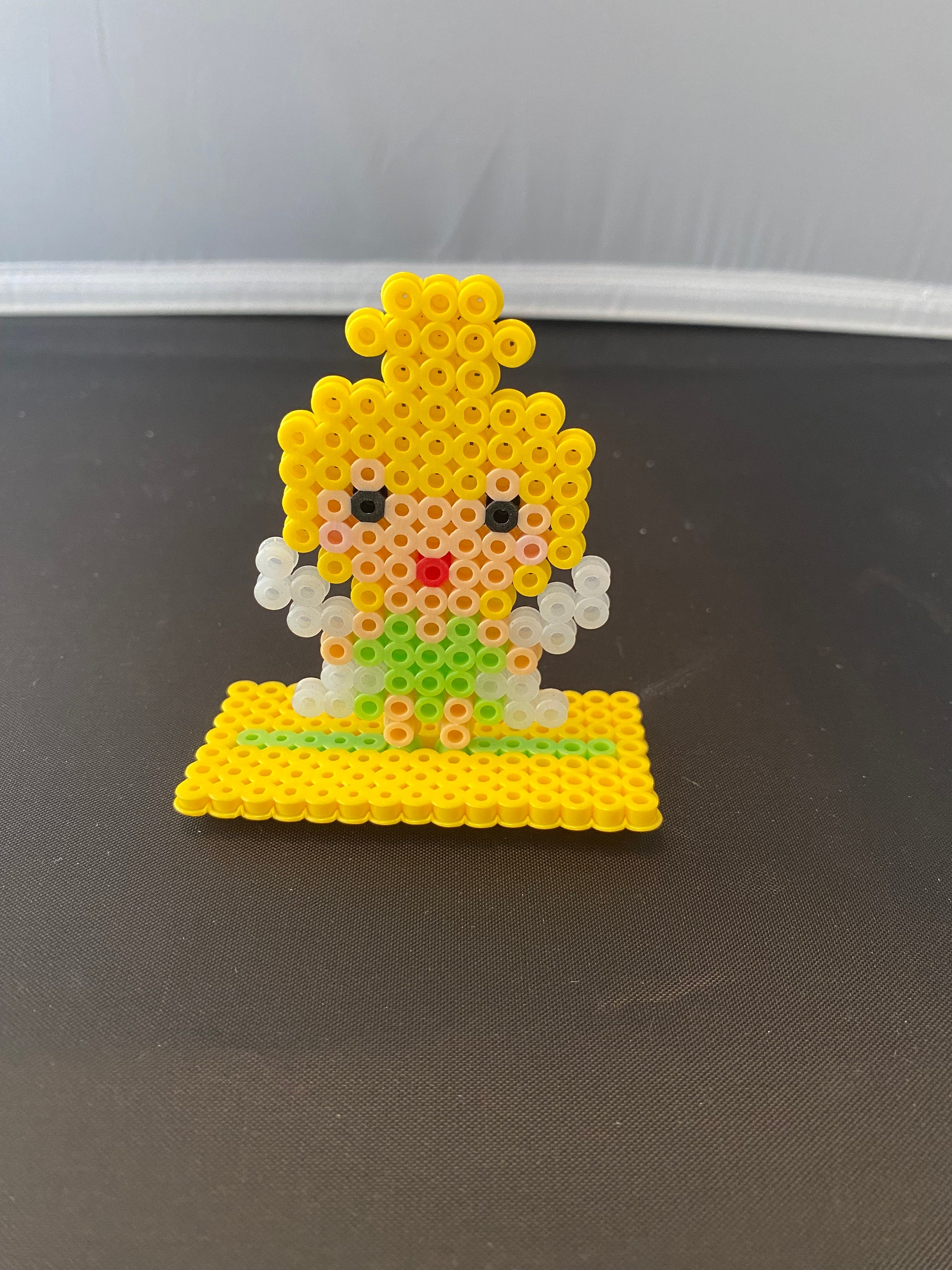 Disney Princesses Characters Perler Bead Figures With Stands. - Etsy
