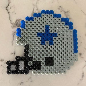 NFL Team Helmet Perler Bead Magnet - Etsy