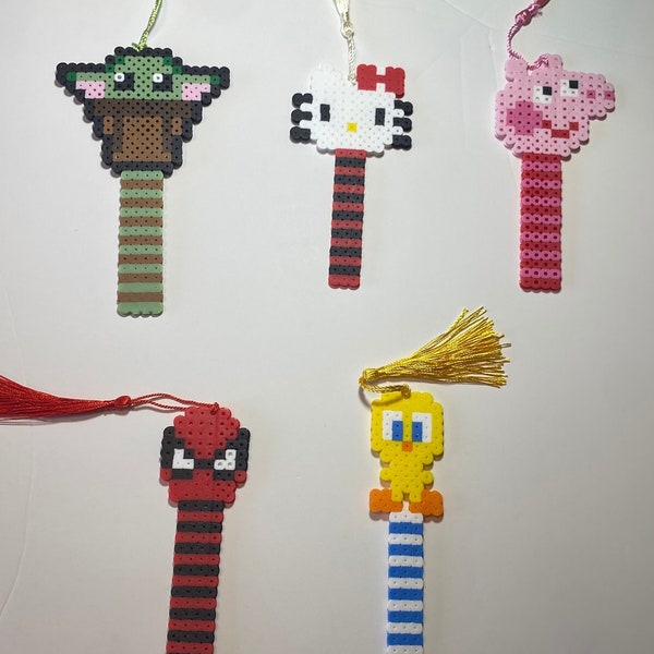 Perler Bead Bookmark - Etsy