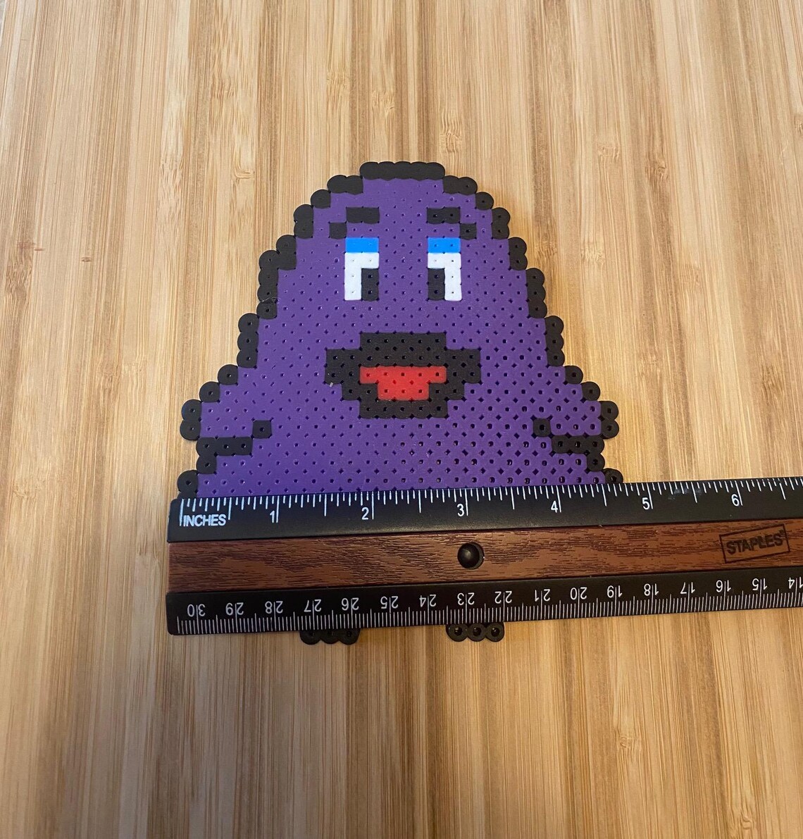 Grimace Perler Bead Magnet - Etsy