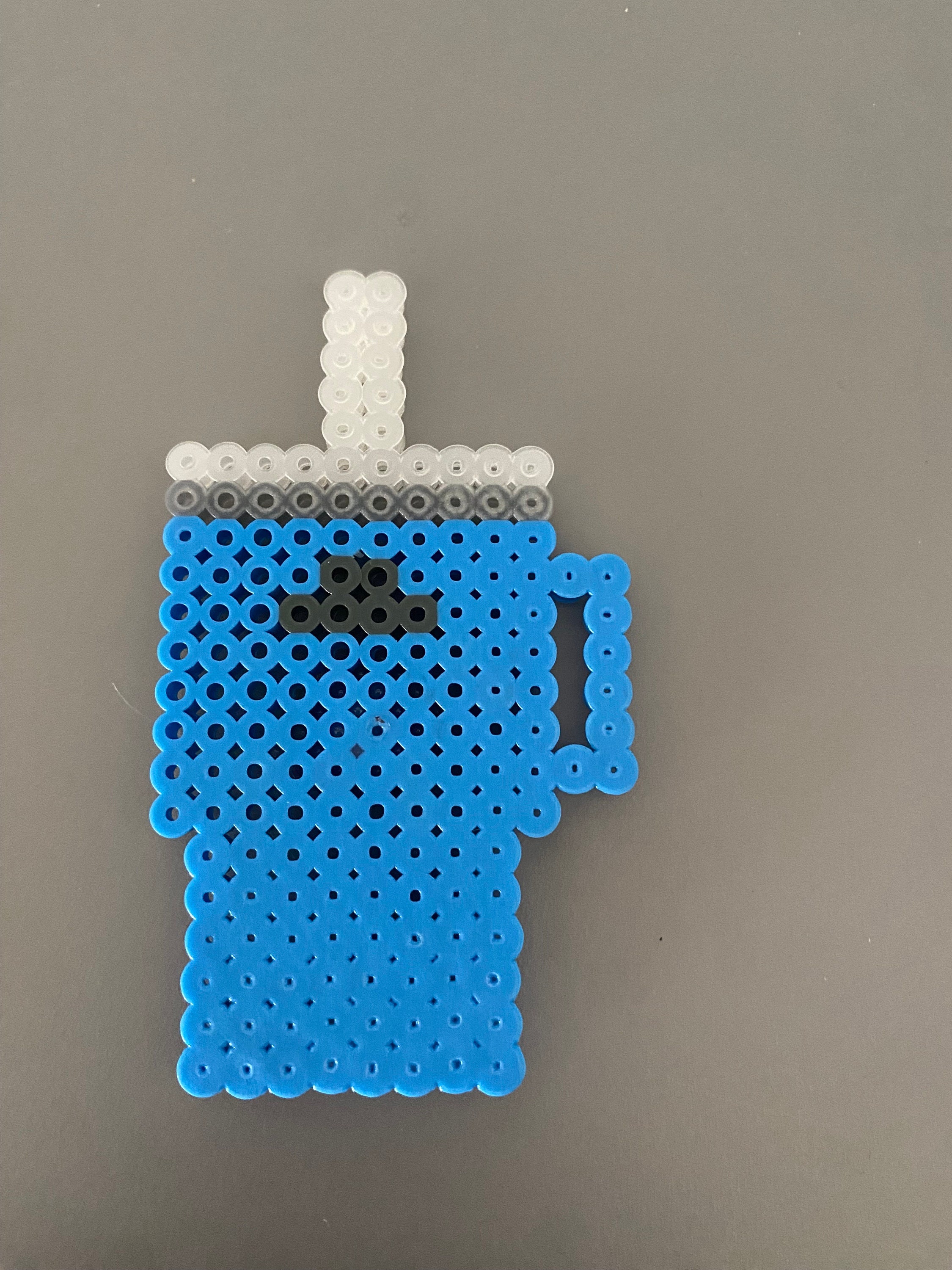 Stanley Cup Perler Bead Magnet - Etsy