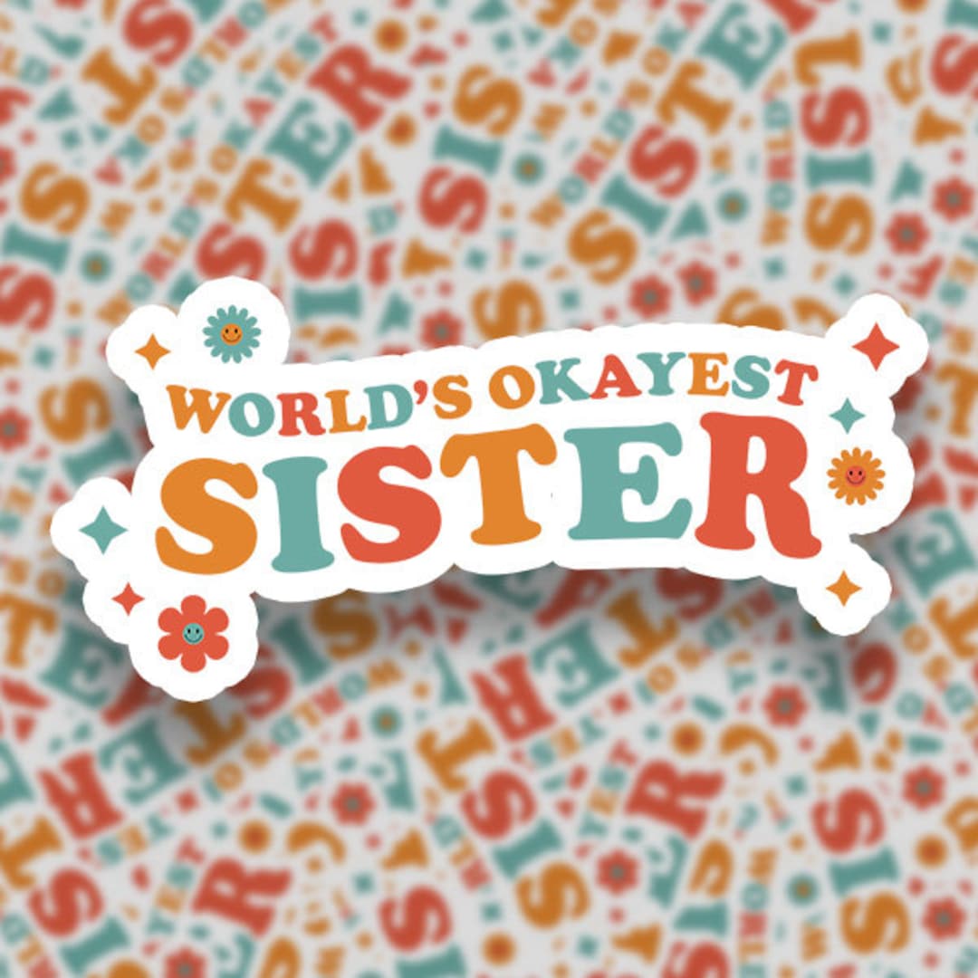Sister Stickers - Etsy