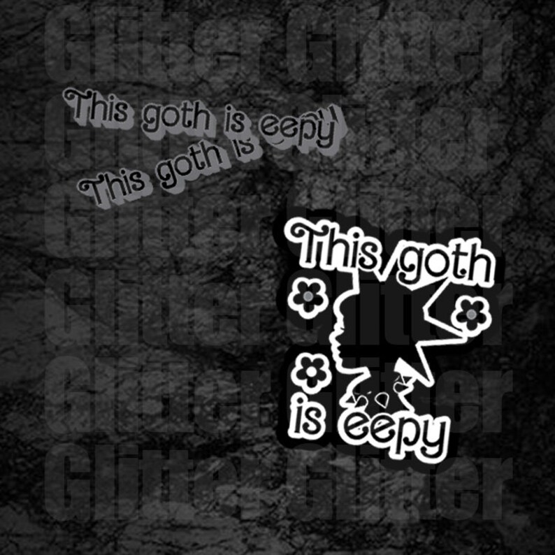 Goth is Eepy - Etsy