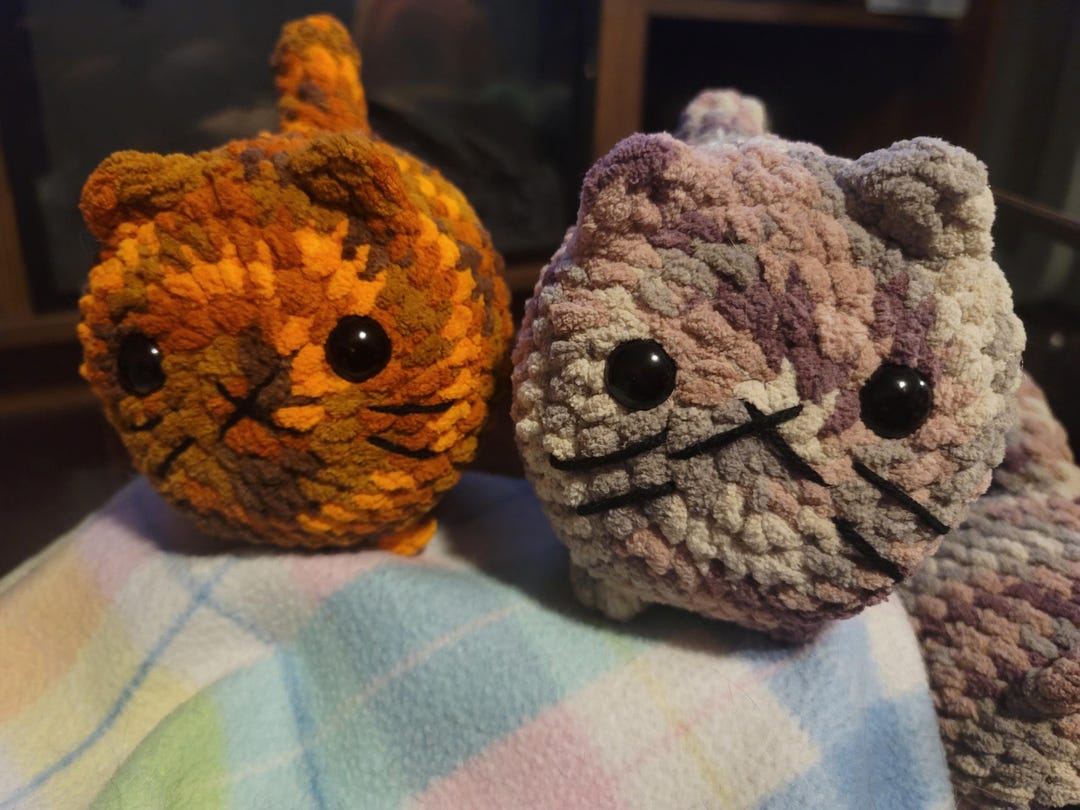 Crochet Amigurumi Loaf Cats - Etsy
