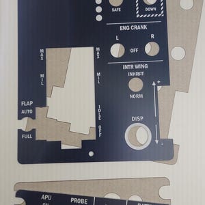 F/A-18C Hornet - "warthog" HOTAS Plate - Etsy