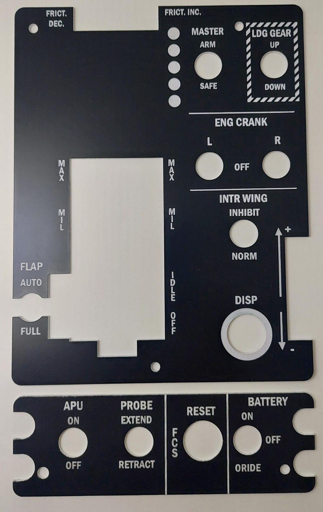 F/A-18C Hornet - "warthog" HOTAS Plate - Etsy