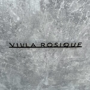 Villa Name Sign, Custom Street Sign Metal ,custom House Entry Sign ...