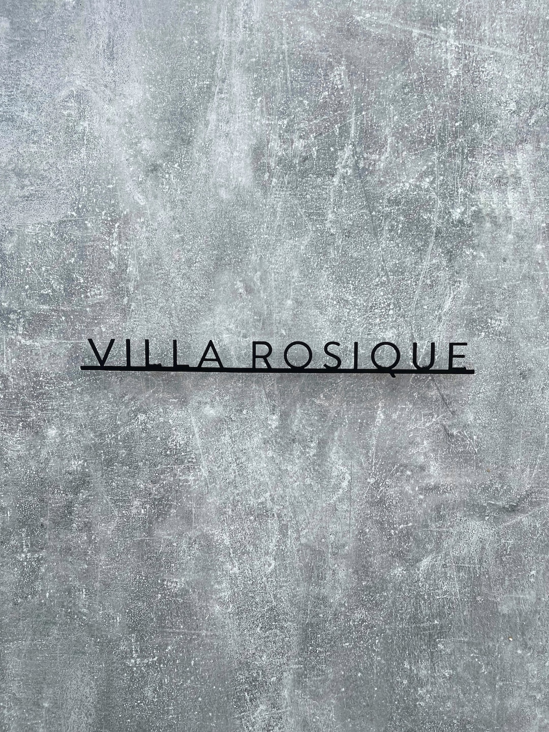 Villa Name Sign, Custom Street Sign Metal ,custom House Entry Sign ...