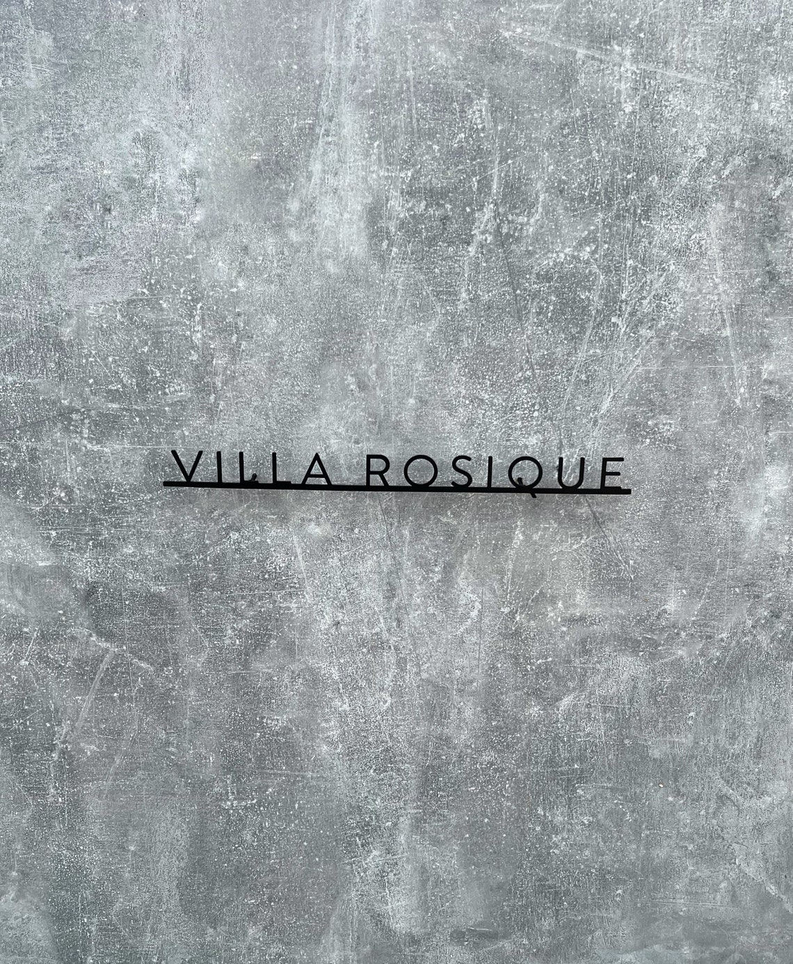 Villa Name Sign, Custom Street Sign Metal ,custom House Entry Sign ...
