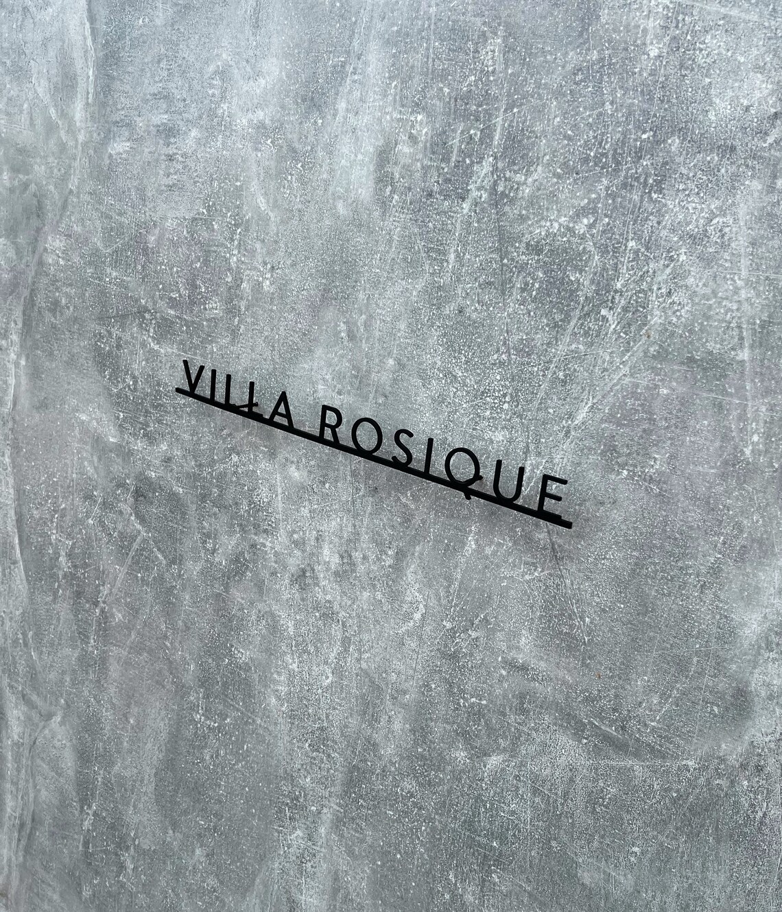 Villa Name Sign, Custom Street Sign Metal ,custom House Entry Sign ...