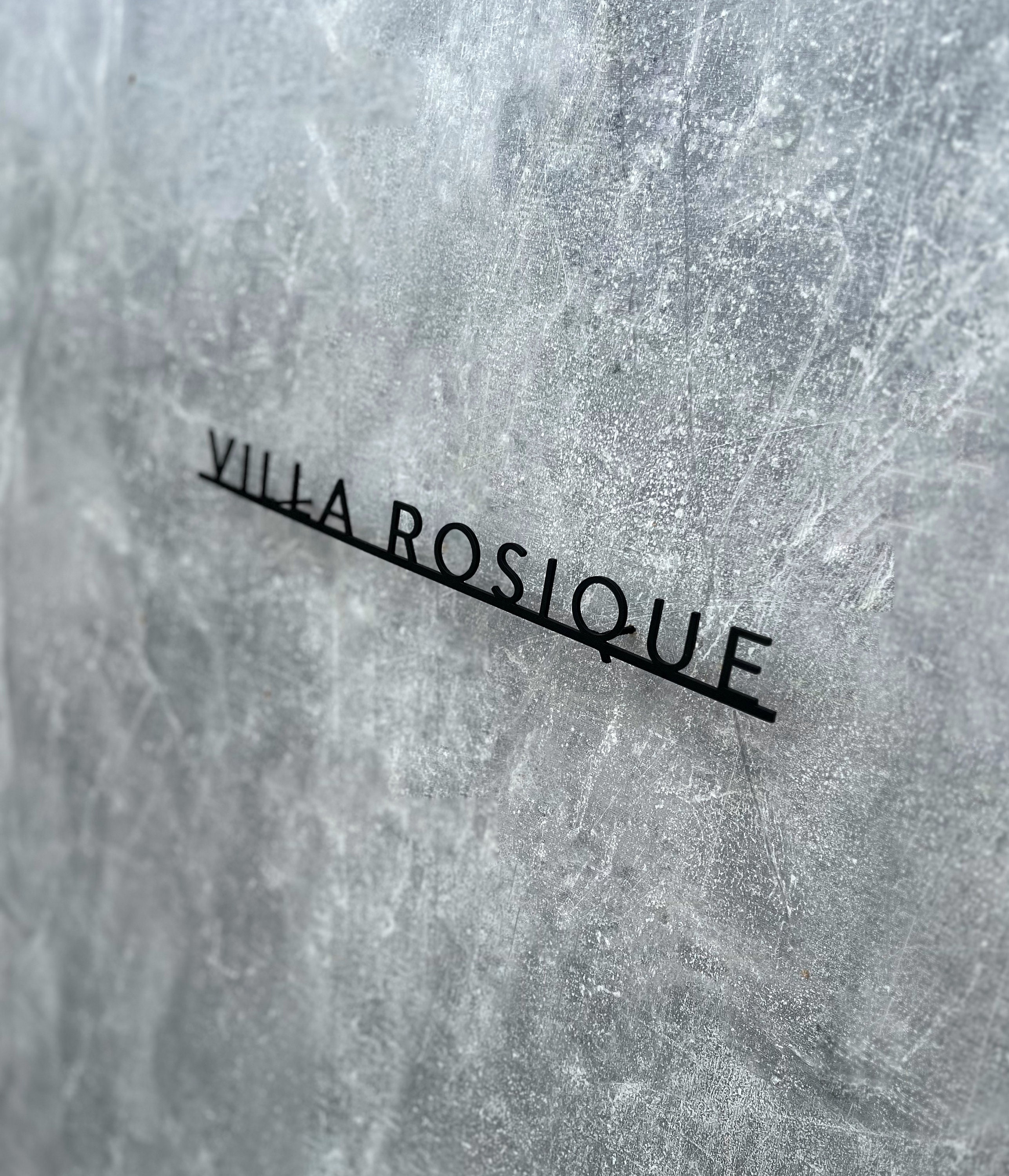 Villa Name Sign, Custom Street Sign Metal ,custom House Entry Sign ...