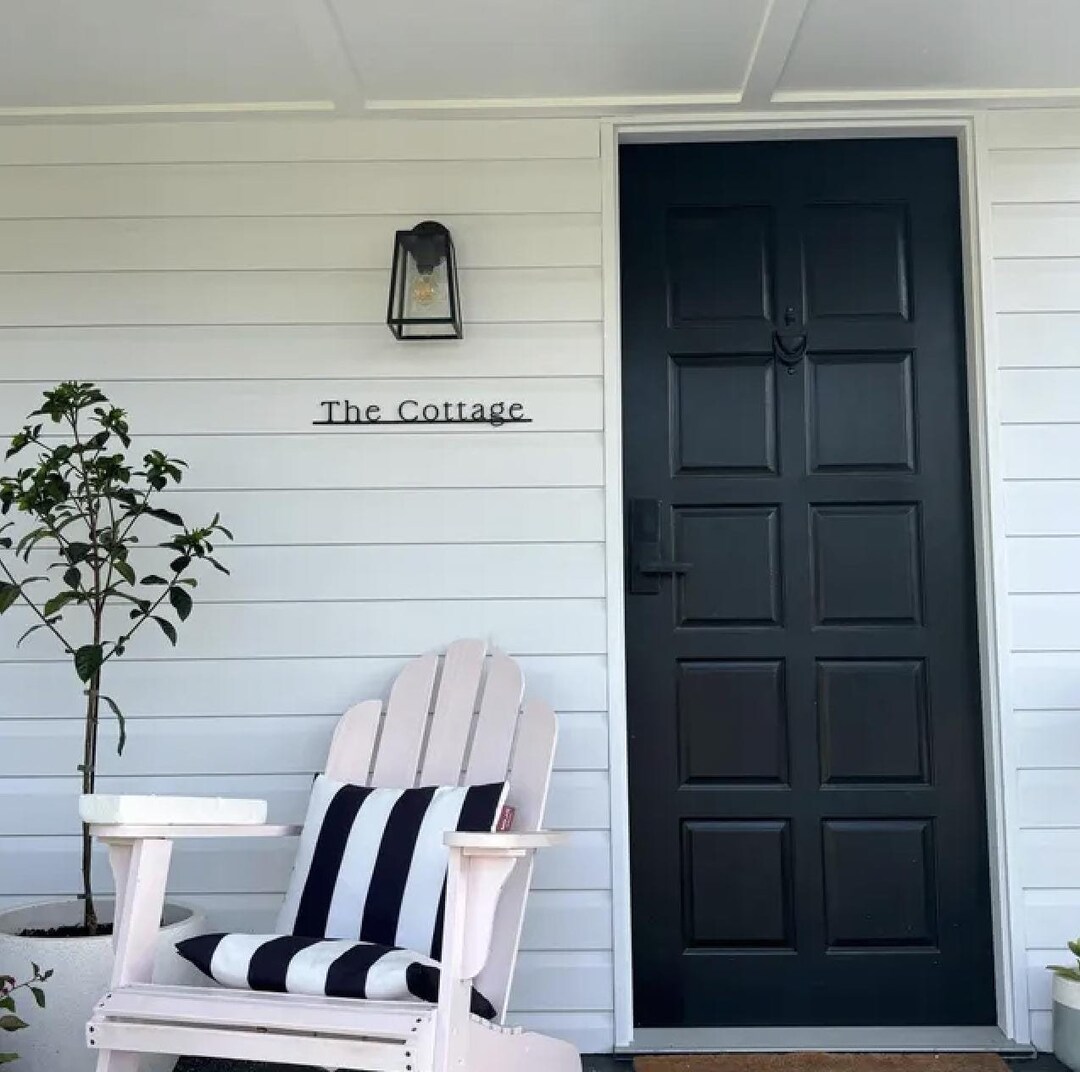 Cottage House Sign, Address Sign, Street Name Sign, Casa Name Sign ...