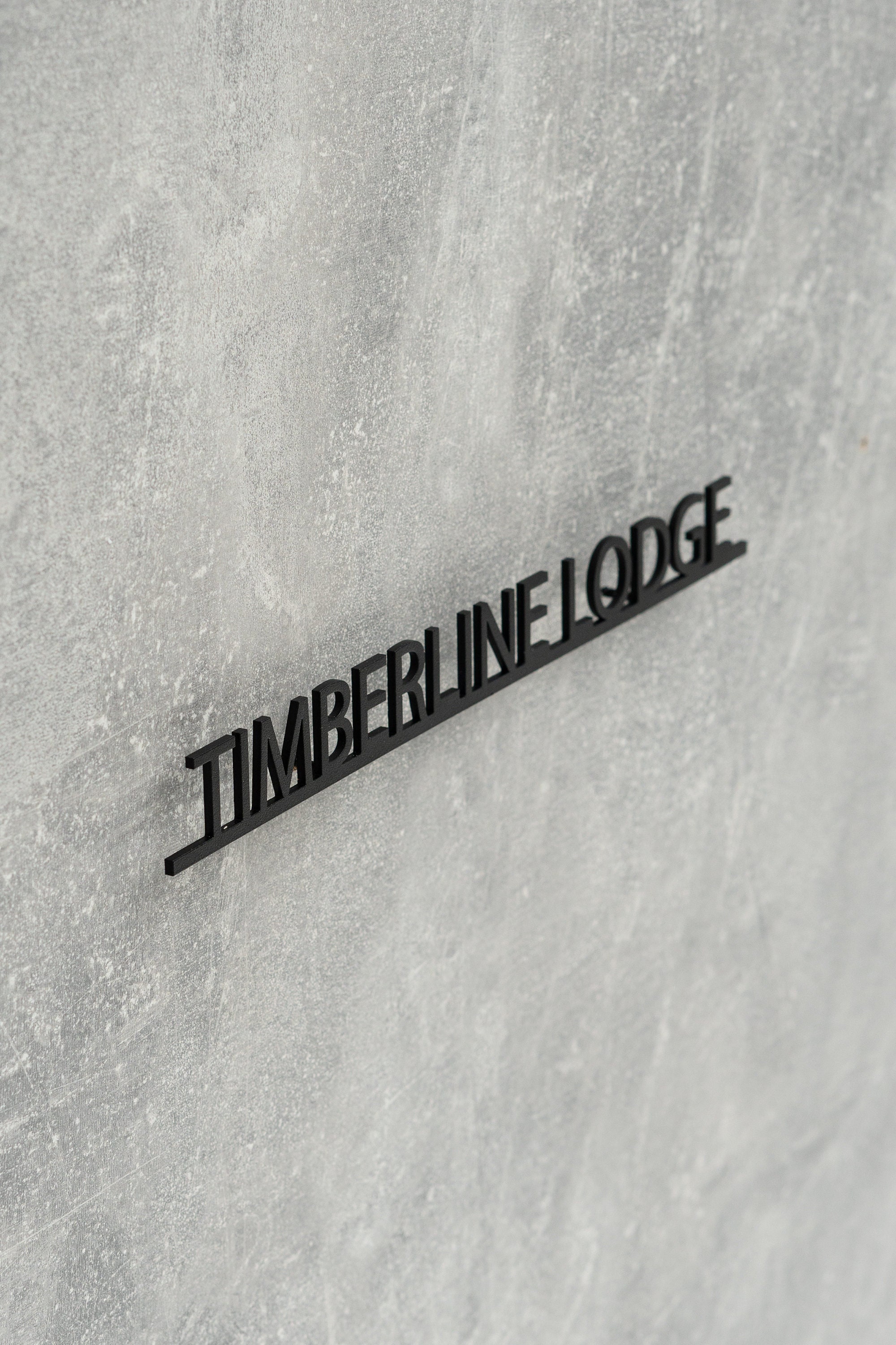 Custom Metal Sign, House Sign, Custom Metal Words, Traditional House ...