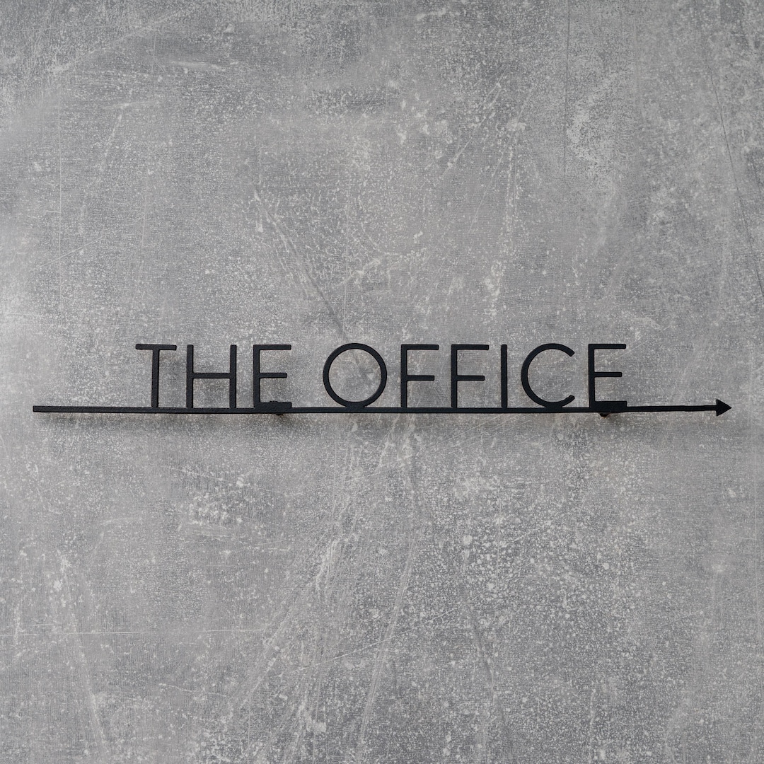 Office Sign, Business Sign Outdoor, Metal Business Sign, Reception Sign ...