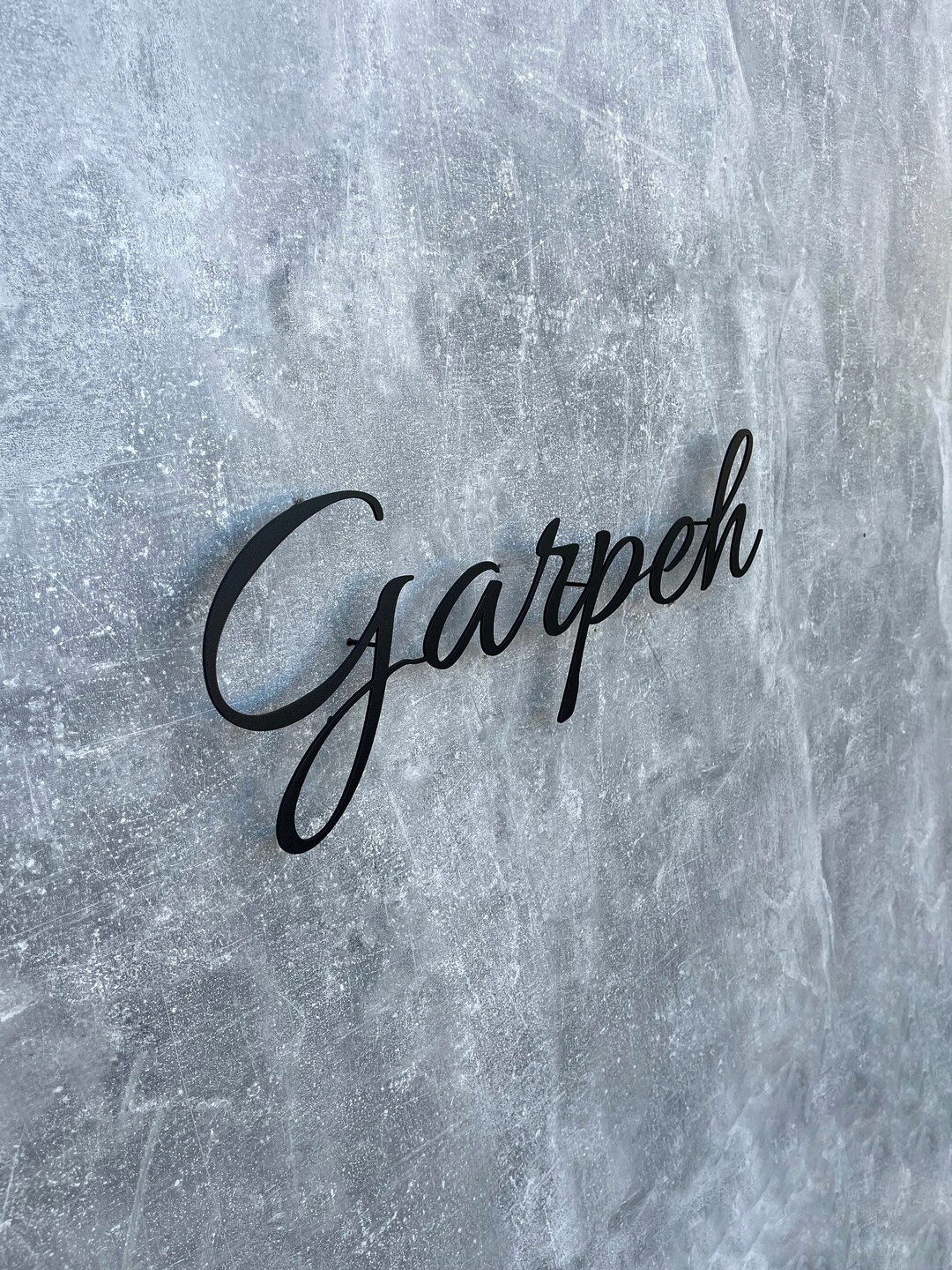 Custom Metal Sign, Last Name Sign, Metal Letters, Home Metal Sign ...