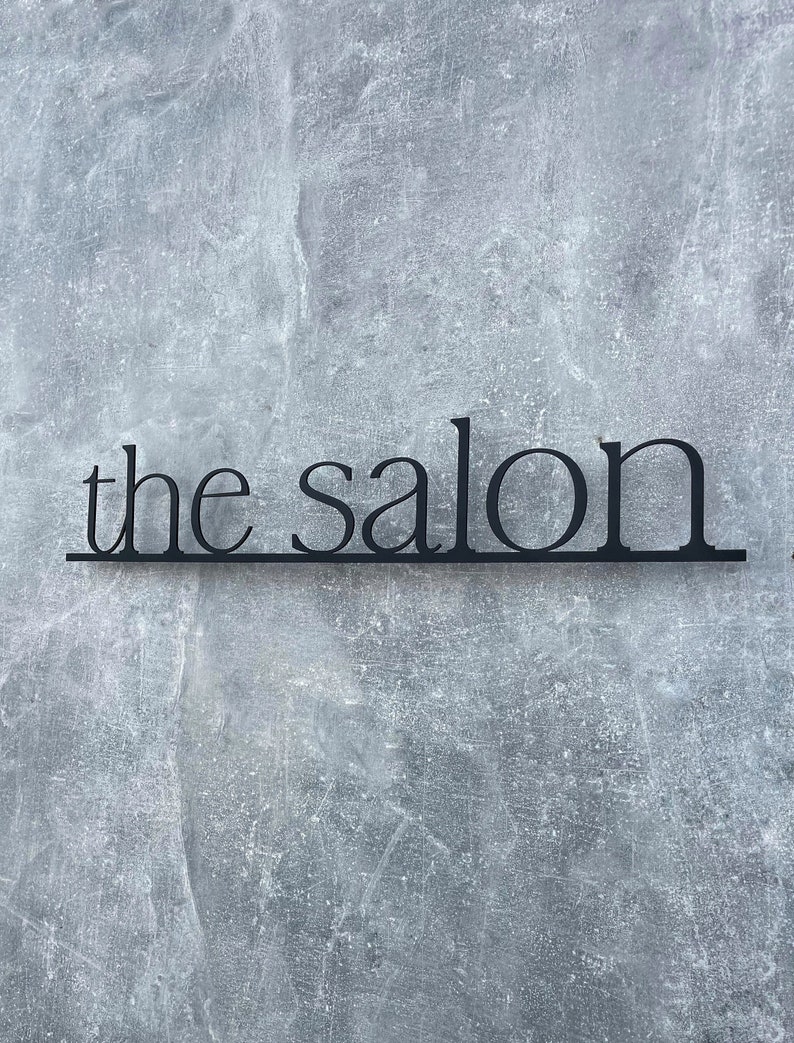 Business Sign, Laser Cut Logo, Address Plaque, Outdoor Sign, Name Plate ...