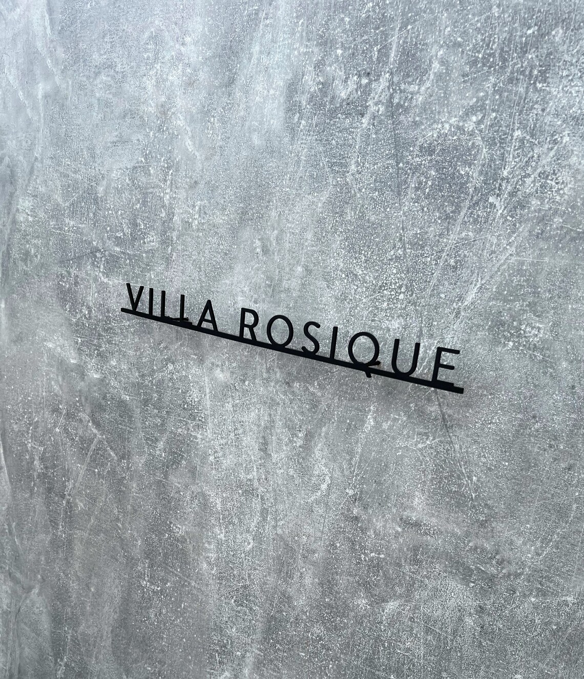 Villa Name Sign, Custom Street Sign Metal ,custom House Entry Sign ...