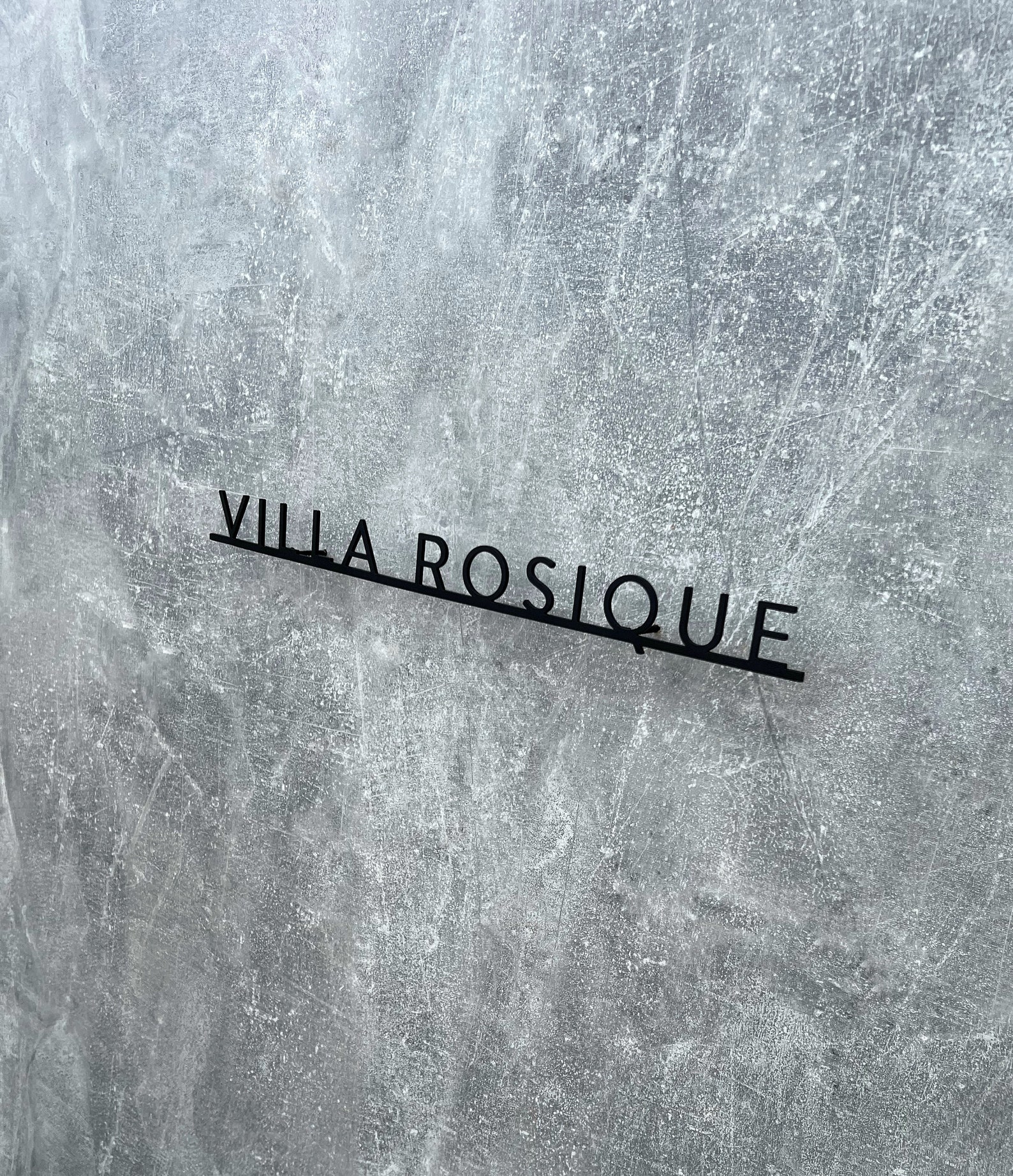 Villa Name Sign, Custom Street Sign Metal ,custom House Entry Sign ...