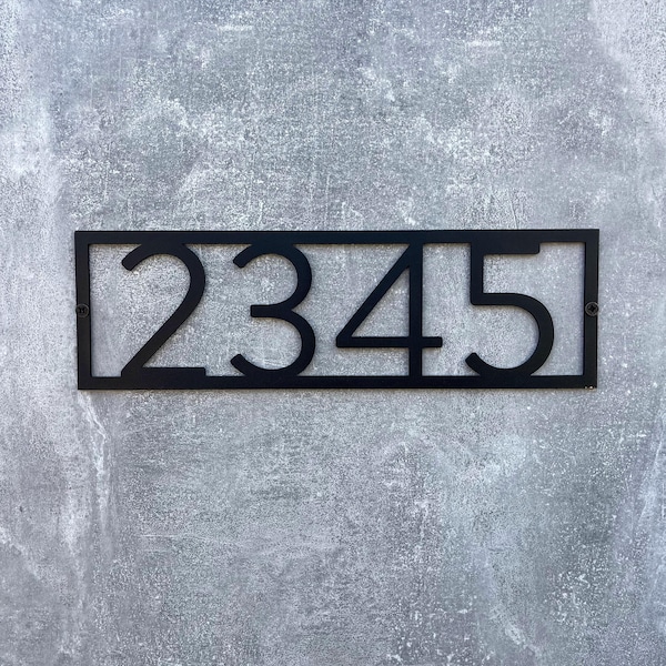 Street Number Sign - Etsy