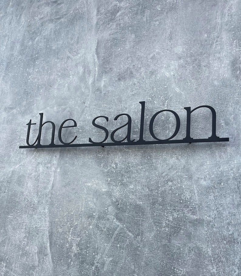 Business Sign, Laser Cut Logo, Address Plaque, Outdoor Sign, Name Plate ...