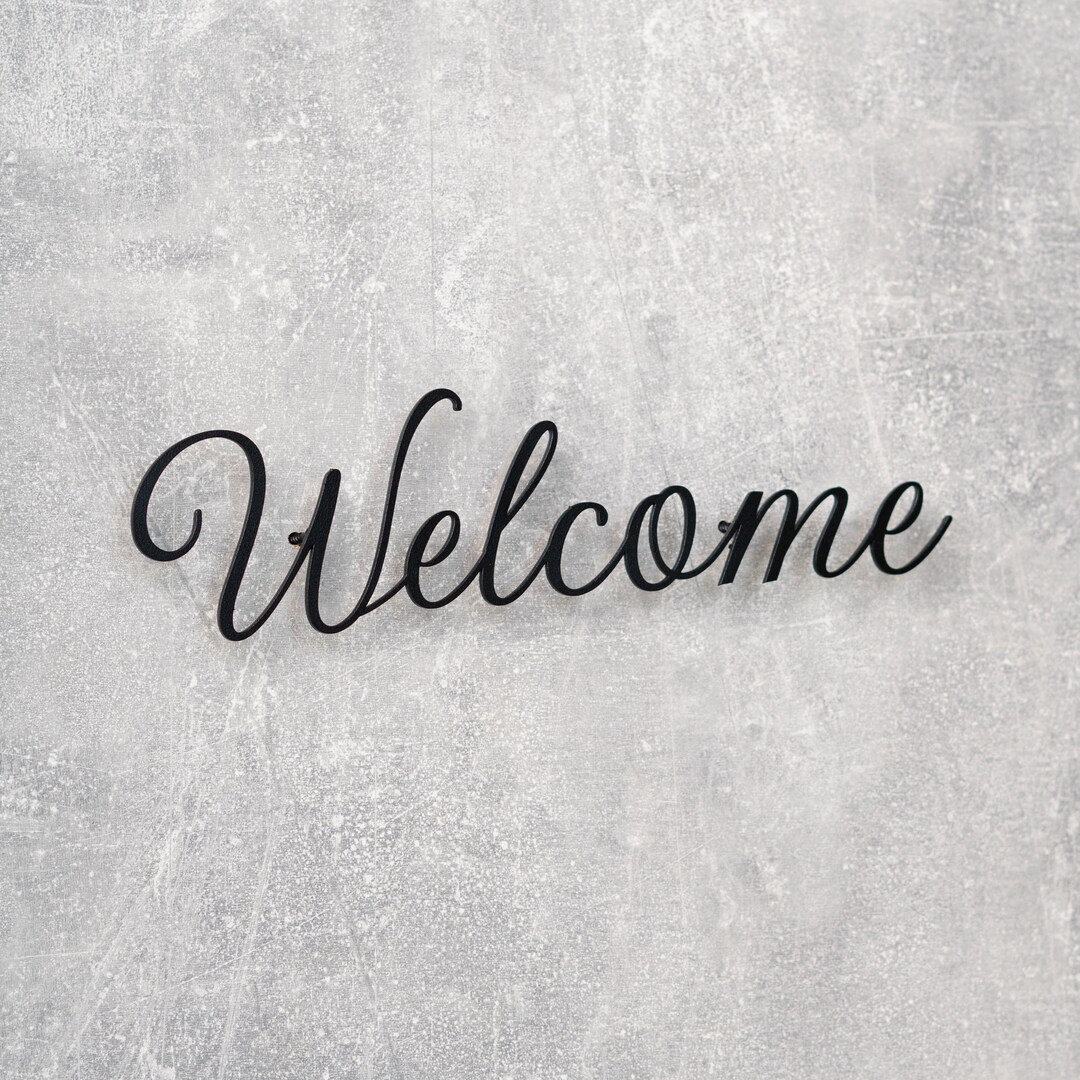 Custom Metal Words, Metal Wall Letters, Custom Metal Sign, Family Name ...