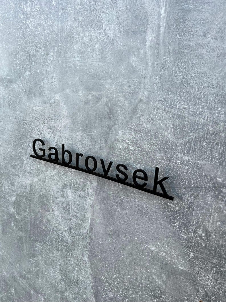 Custom Address Sign, Family Name Sign, House Name Sign ,villa Sign ...