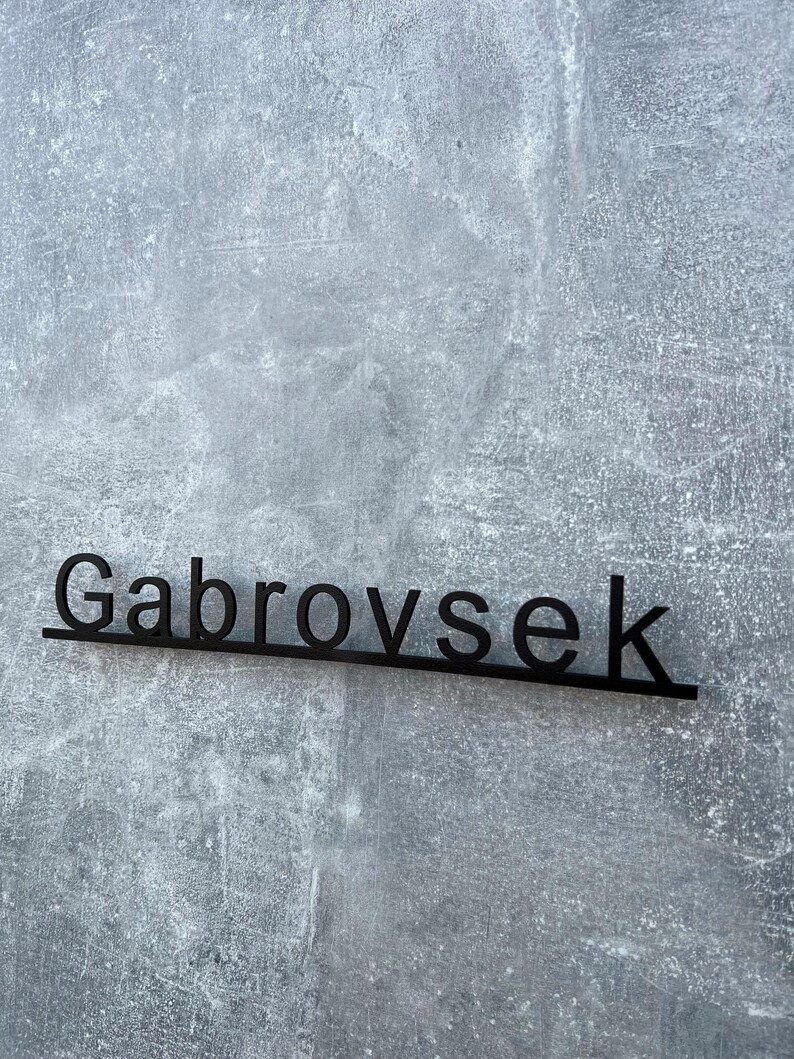 Custom Address Sign, Family Name Sign, House Name Sign ,villa Sign ...