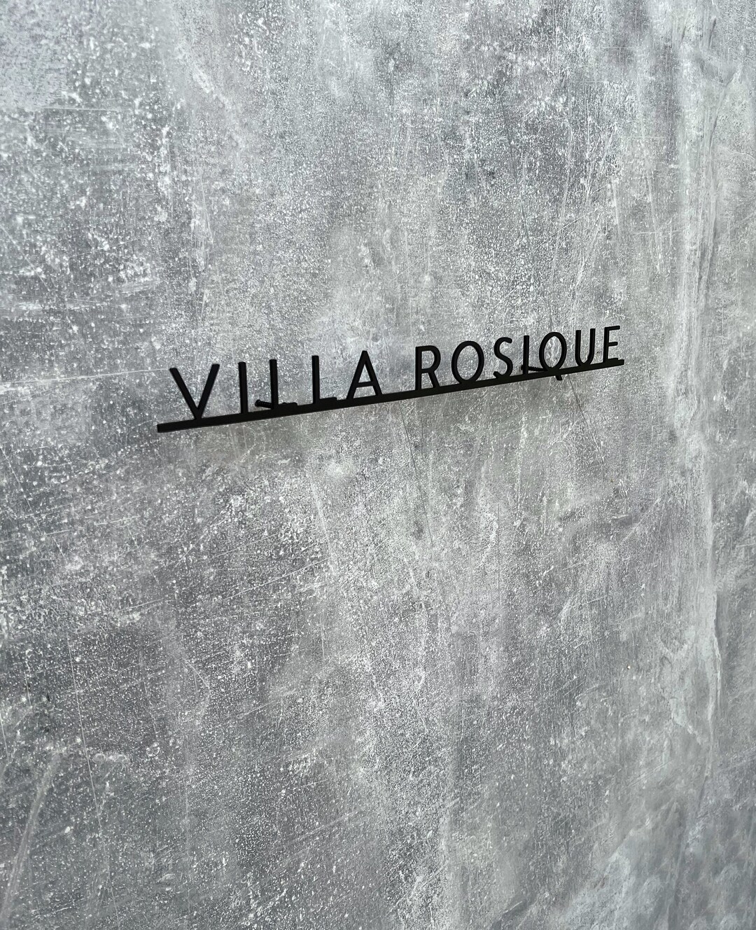 Villa Name Sign, Custom Street Sign Metal ,custom House Entry Sign ...