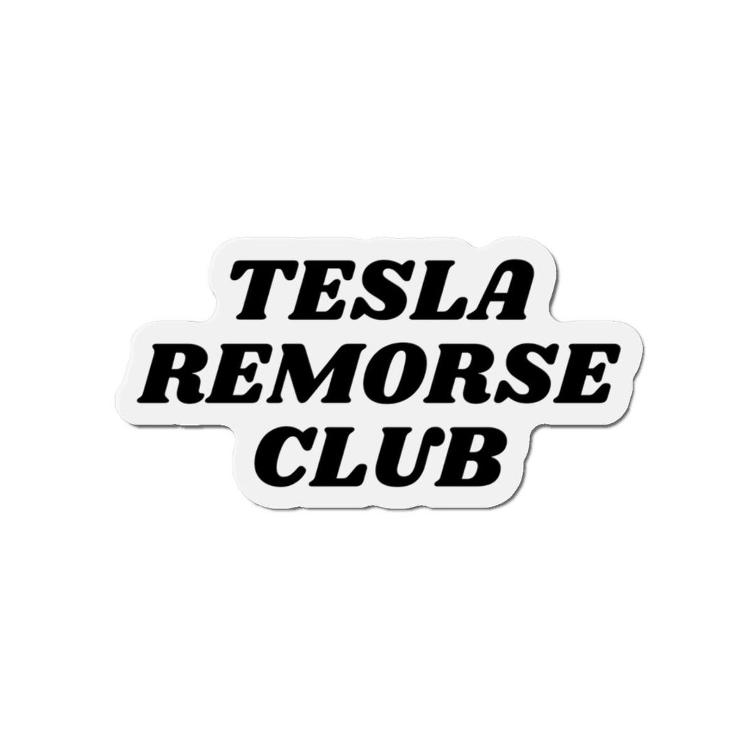 Tesla Remorse Club Car Magnet Tesla Regret Tesla Owner Magnetic Bumper ...