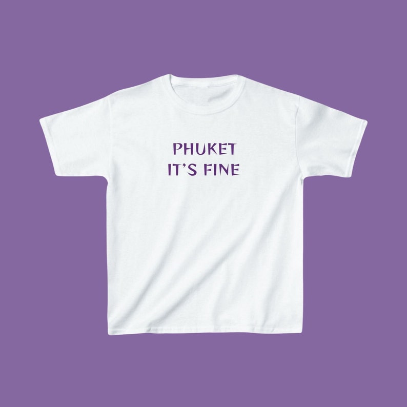 Olivia Rodrigo Phuket It's Fine Shirt Concert Baby Tee, Olivia Rodrigo ...