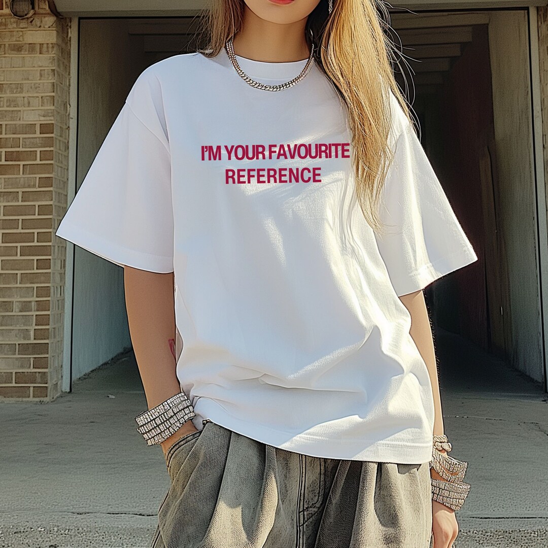I'm Your Favourite Reference Charli XCX Oversize Brat Shirt, Brat Tour ...