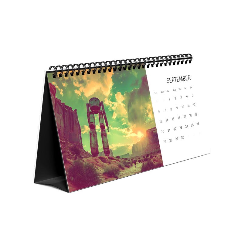 2026 National Park Monsters Calendar, Mystical Gift for Girlfriend ...