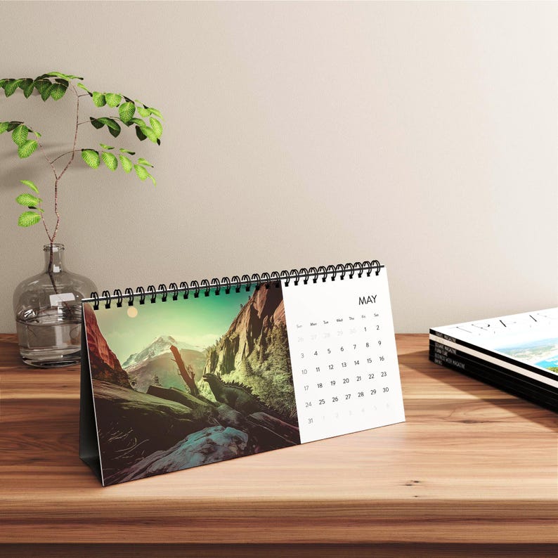 2026 National Park Monsters Calendar, Mystical Gift for Girlfriend ...