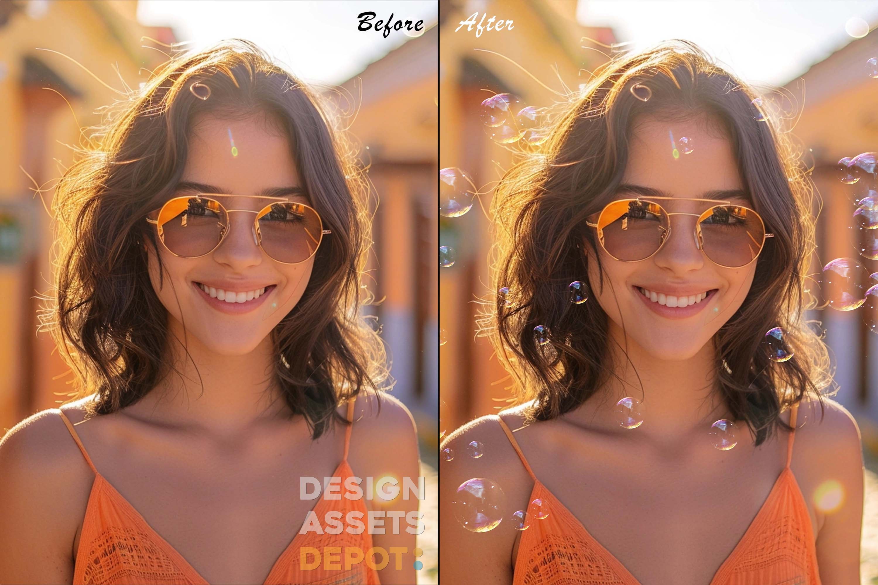 Realistic Bubble Overlays, 42 Overlays, Soap Bubble Overlays, Floating ...