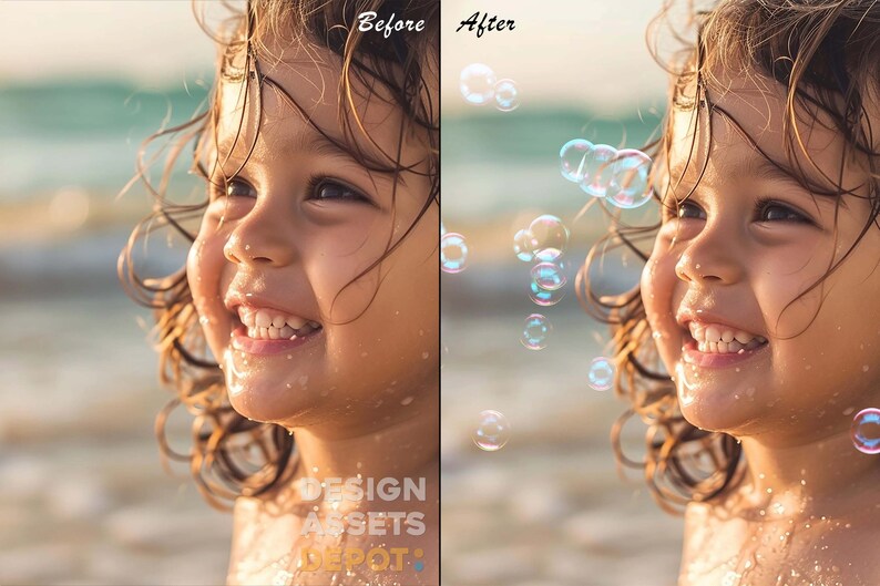 Realistic Bubble Overlays, 42 Overlays, Soap Bubble Overlays, Floating ...