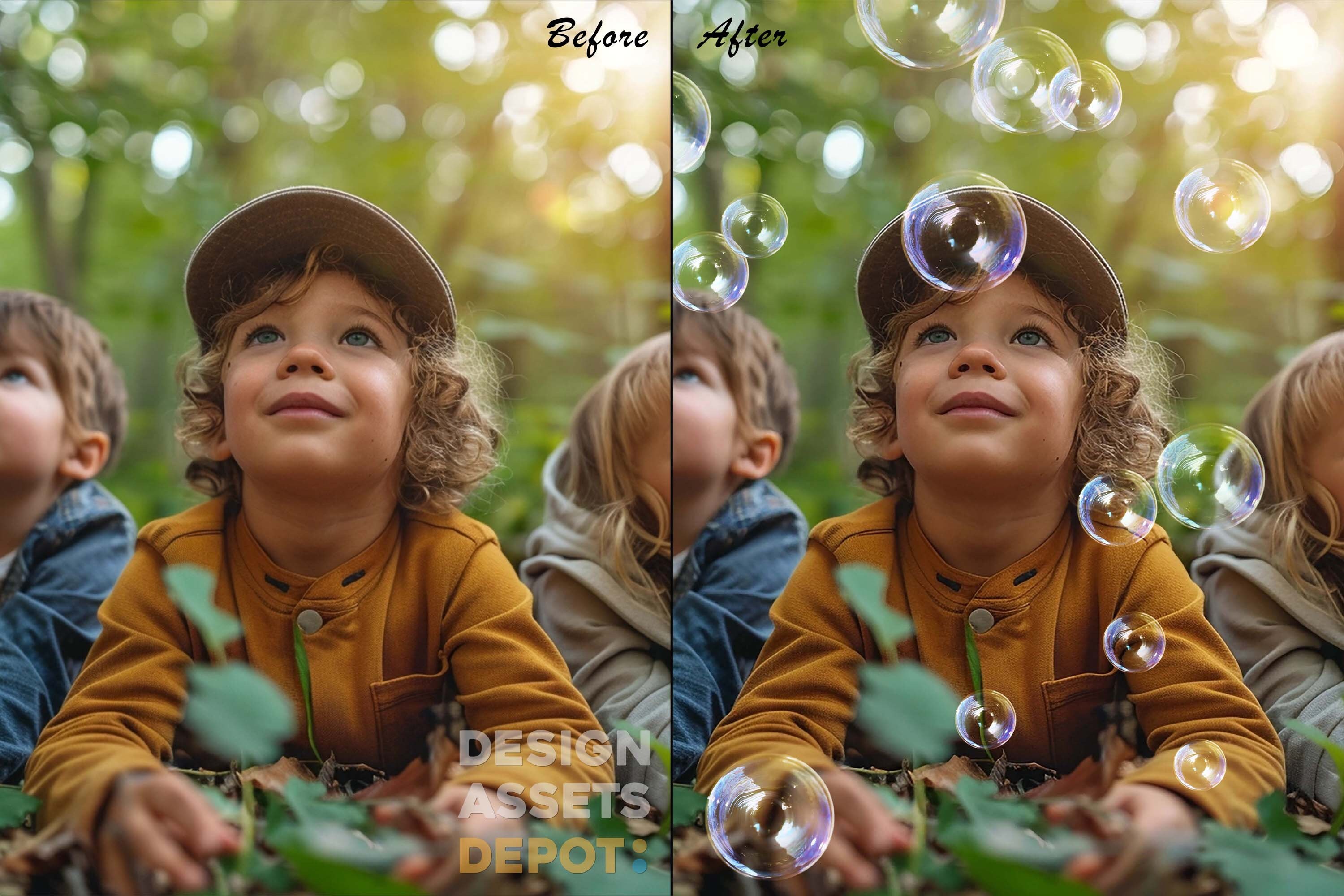 Realistic Bubble Overlays, 42 Overlays, Soap Bubble Overlays, Floating ...