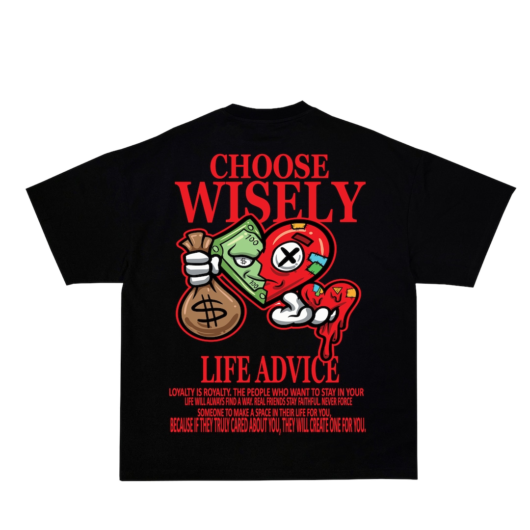 Loyalty Over Royalty Unisex Red on White/black Graphic T-shirt - Etsy
