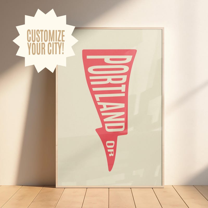 Custom Pennant - Etsy