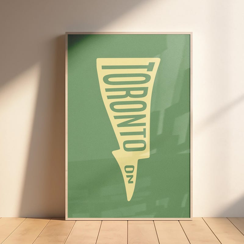 Toronto Pennants - Etsy UK