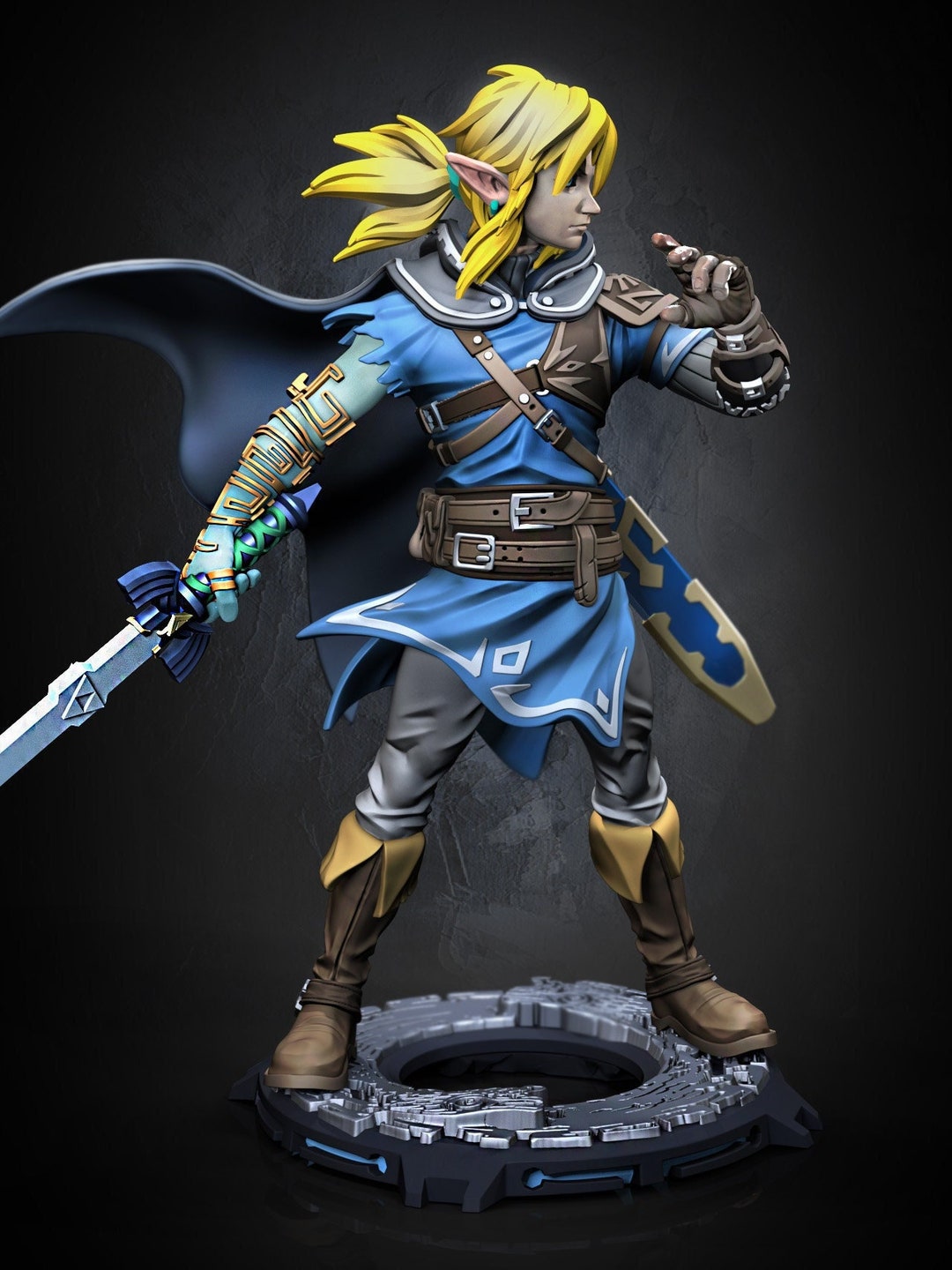 Anime STL File Link Epona 3D Model 3D Stl File 3D Stl Model 3D Printer ...