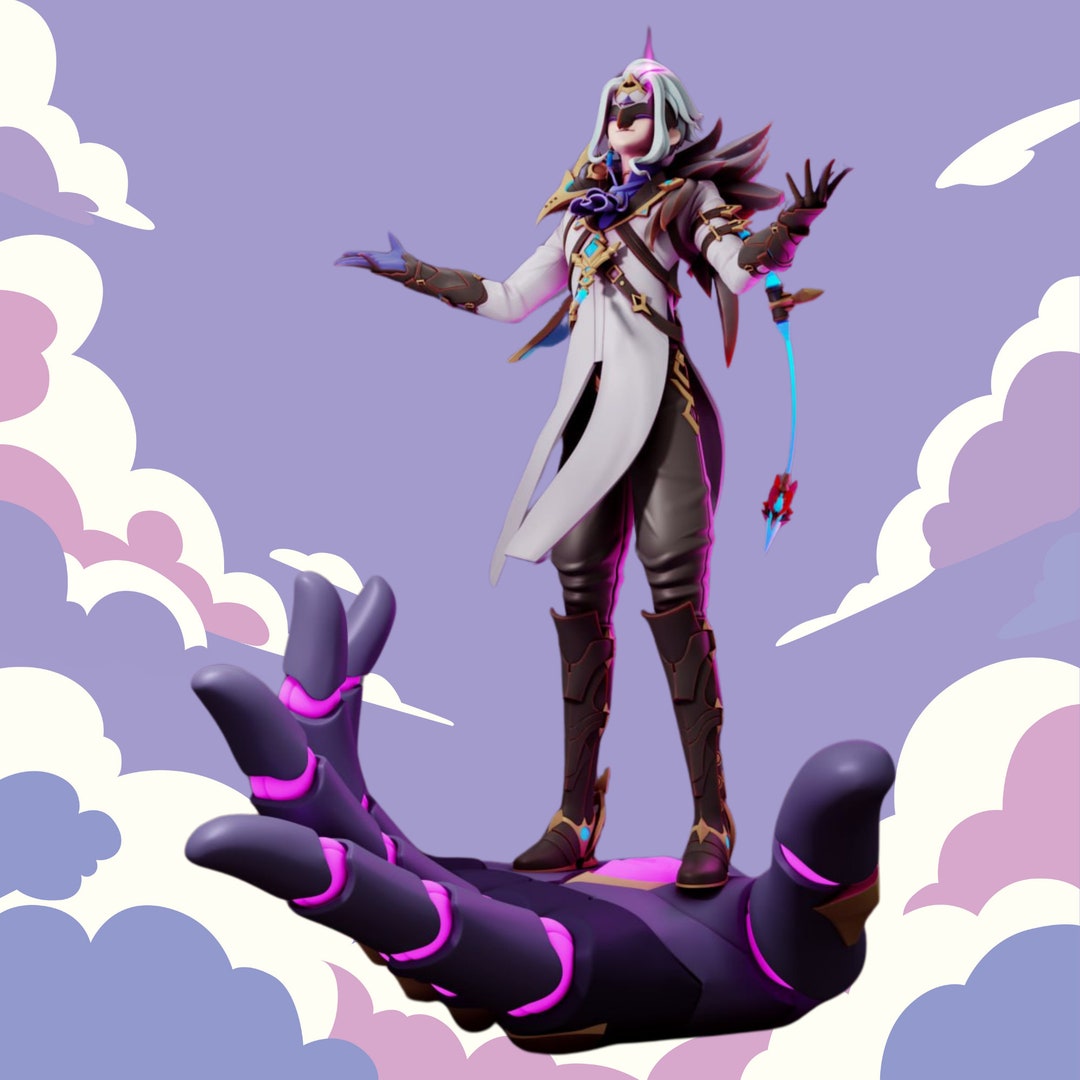 Anime STL File Dottore 3D Model 3D Stl File 3D Stl Model 3D Printer ...