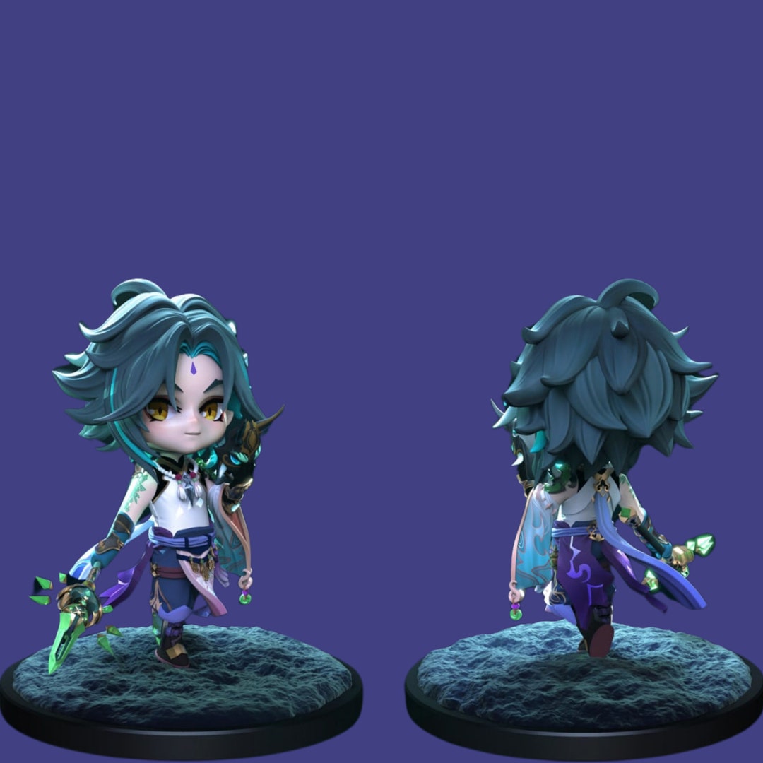 Anime STL File Xiao 3D Model 3D Stl File 3D Stl Model 3D Printer Model ...