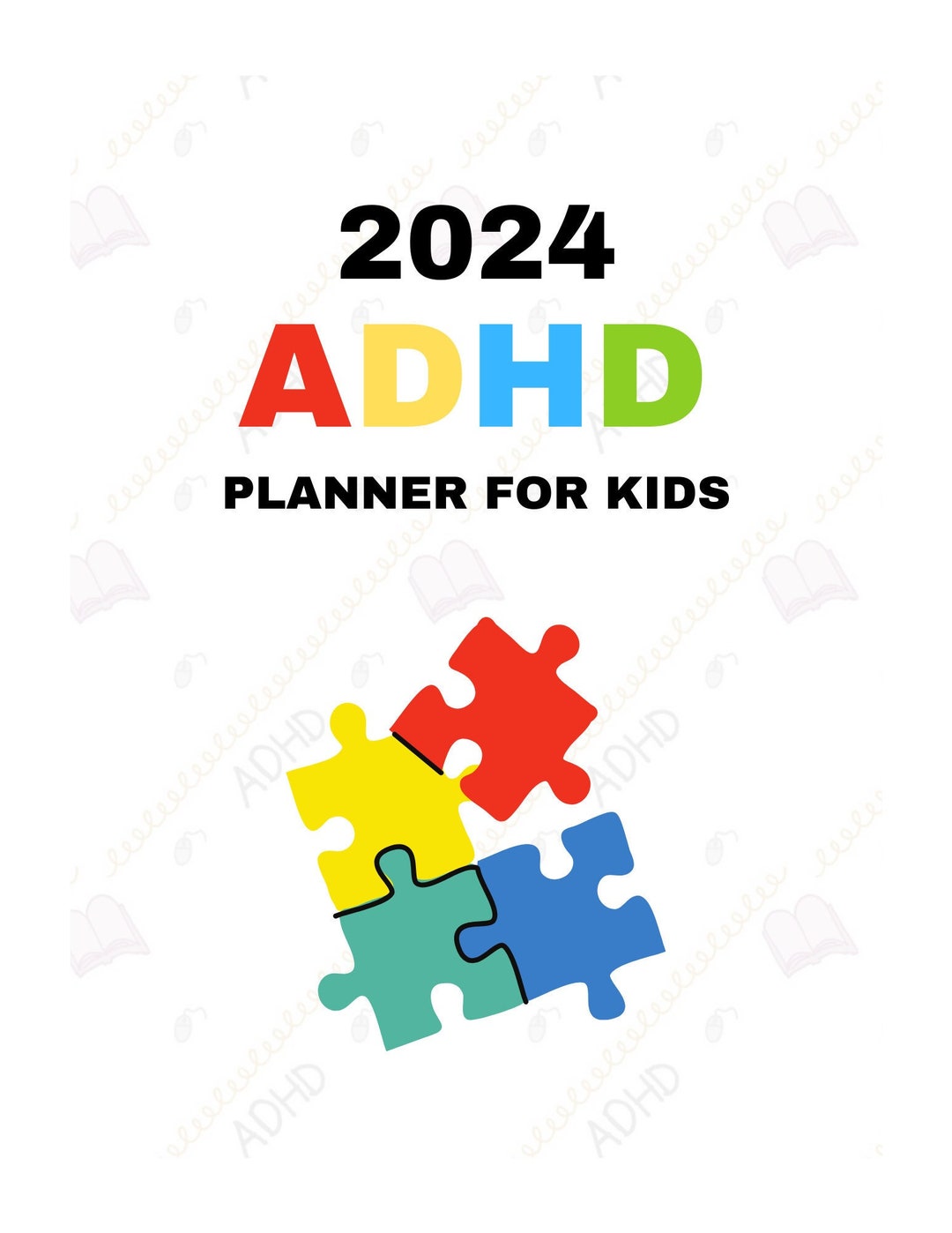 2024 ADHD Planner for KIDS - Etsy