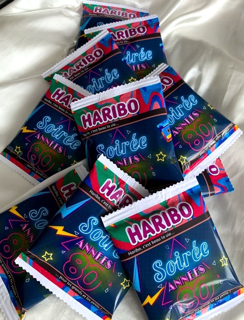 Personalized Haribo Theme of Your Choice - Etsy