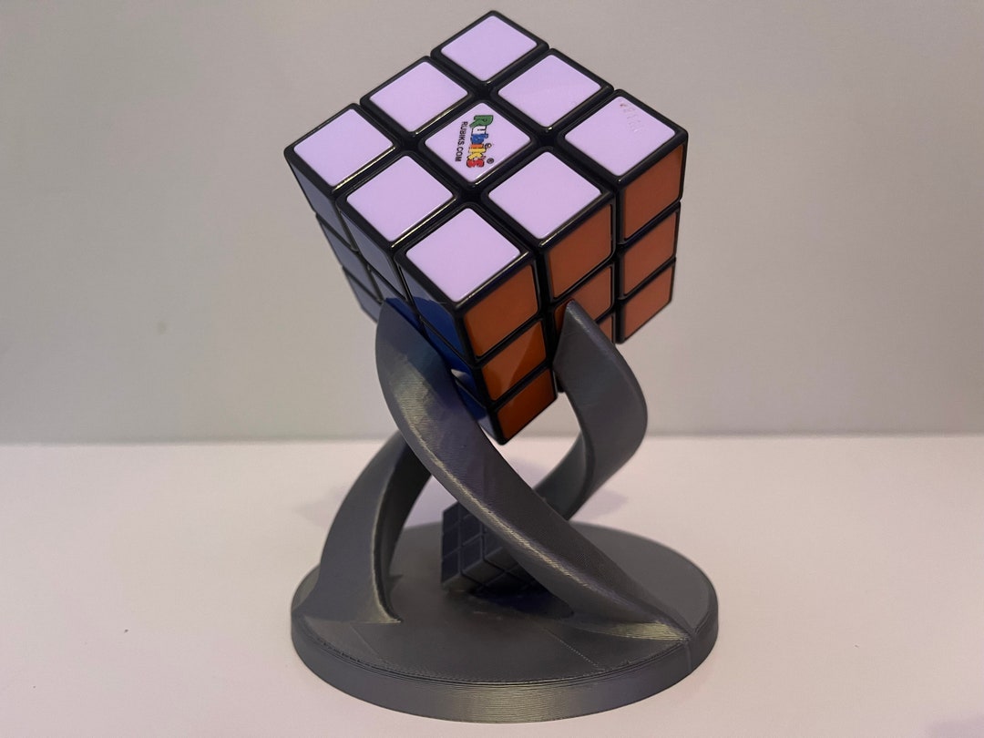 Rubik's Cube Stand, Rubik's Cube Holder, Coil Rubik's Cube Stand - Etsy