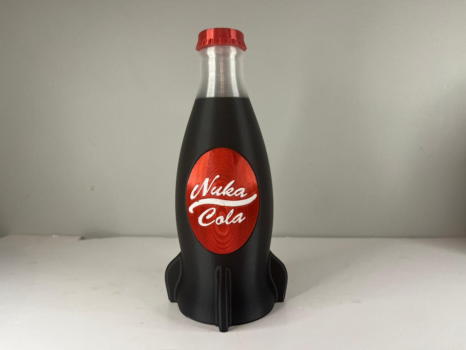 Fallout Nuka Cola Bottle 3D Printed, Nuka-cola Bottle - Fallout Fan Art ...