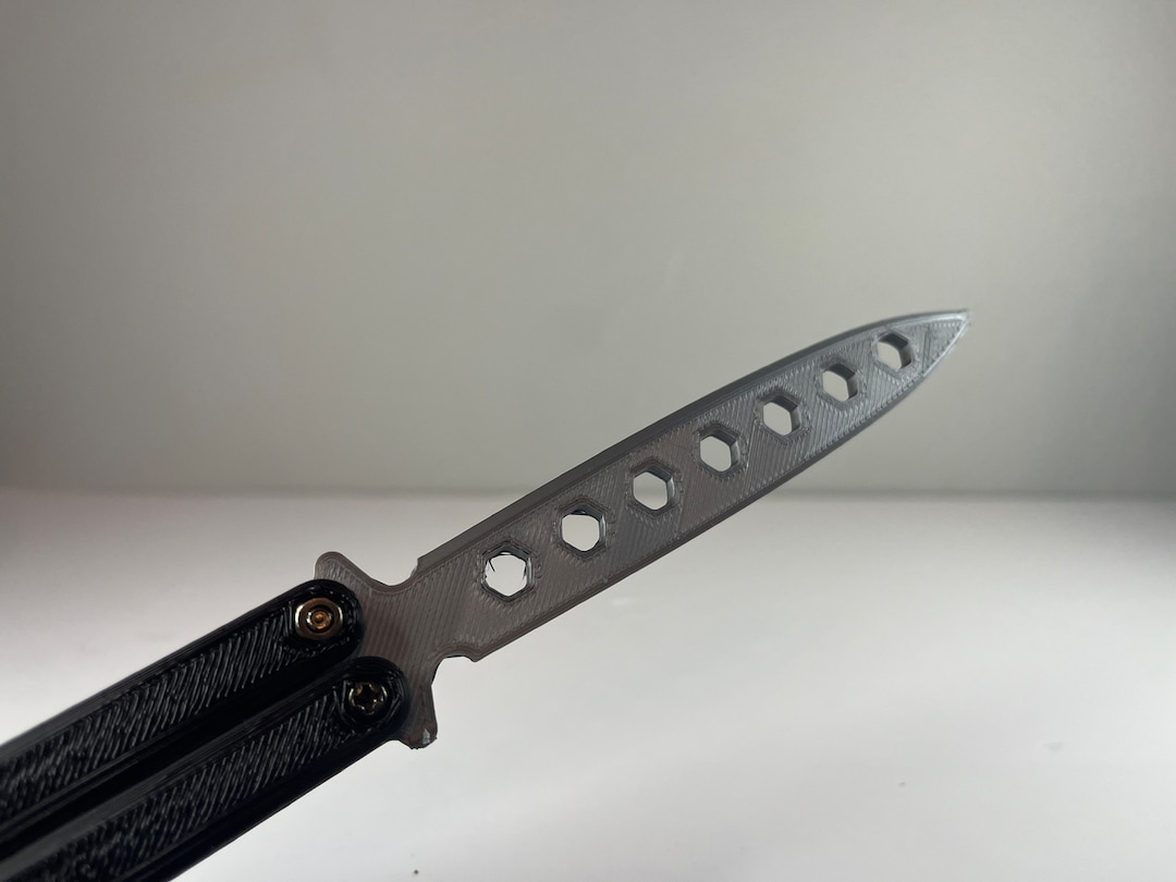 Plastic Butterfly Knife Prop, Butterfly Knife Trainer, Toy Knife - Etsy