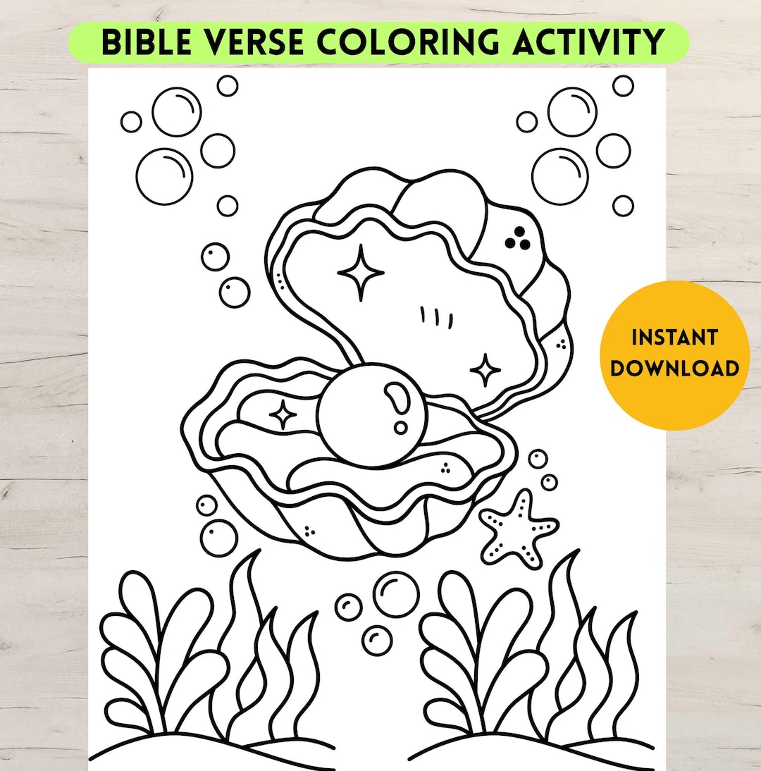Ocean Themed Coloring Page for Kids - Under the Sea Coloring Printable ...