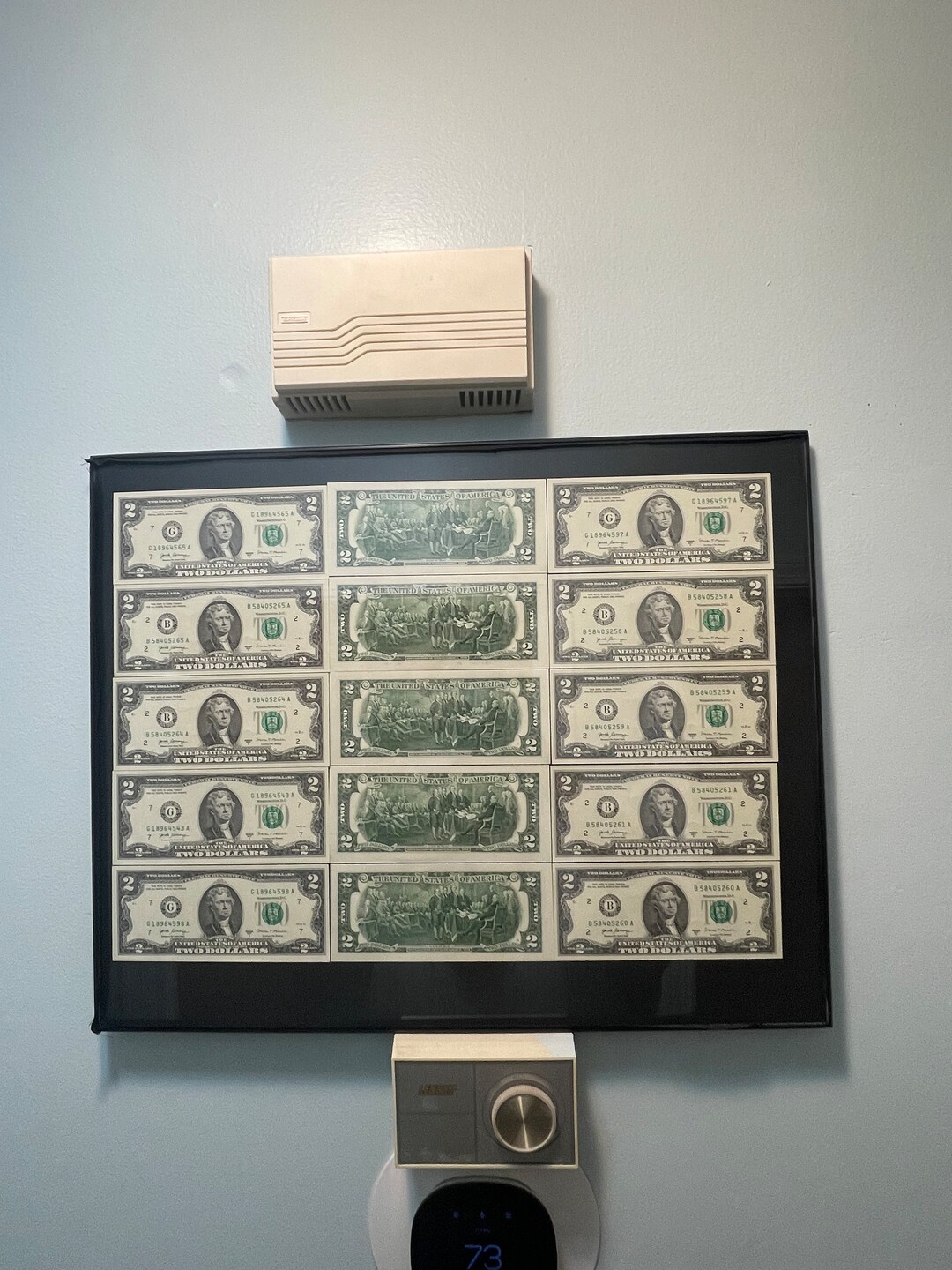 Money Wall Frame - Etsy