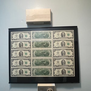 Money Wall Frame - Etsy